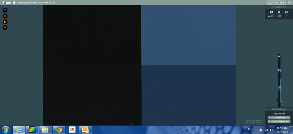 Interesting Object Found in Tomnod satellite imagery, but MH370 not ...